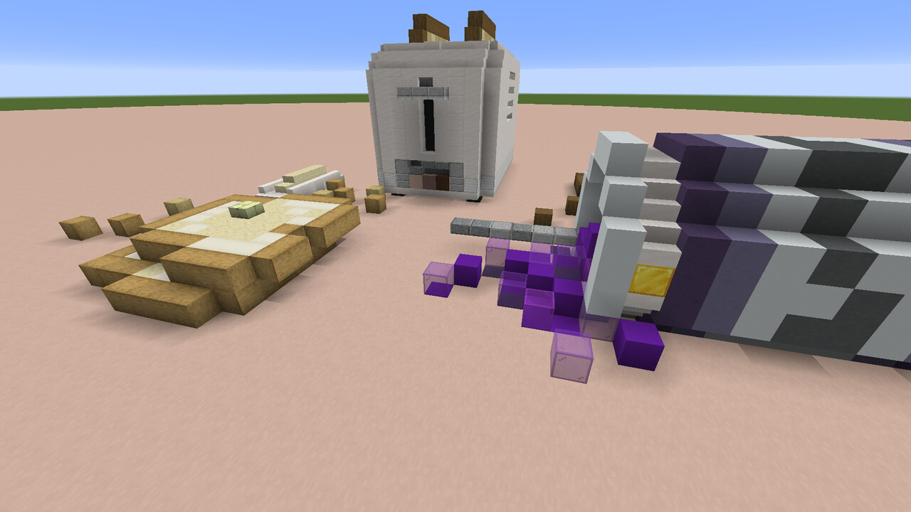 Messy Toast and Jam Minecraft Map