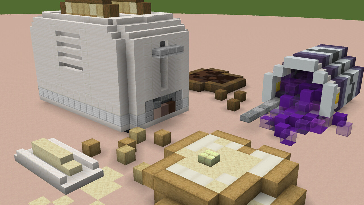 Messy Toast and Jam Minecraft Map