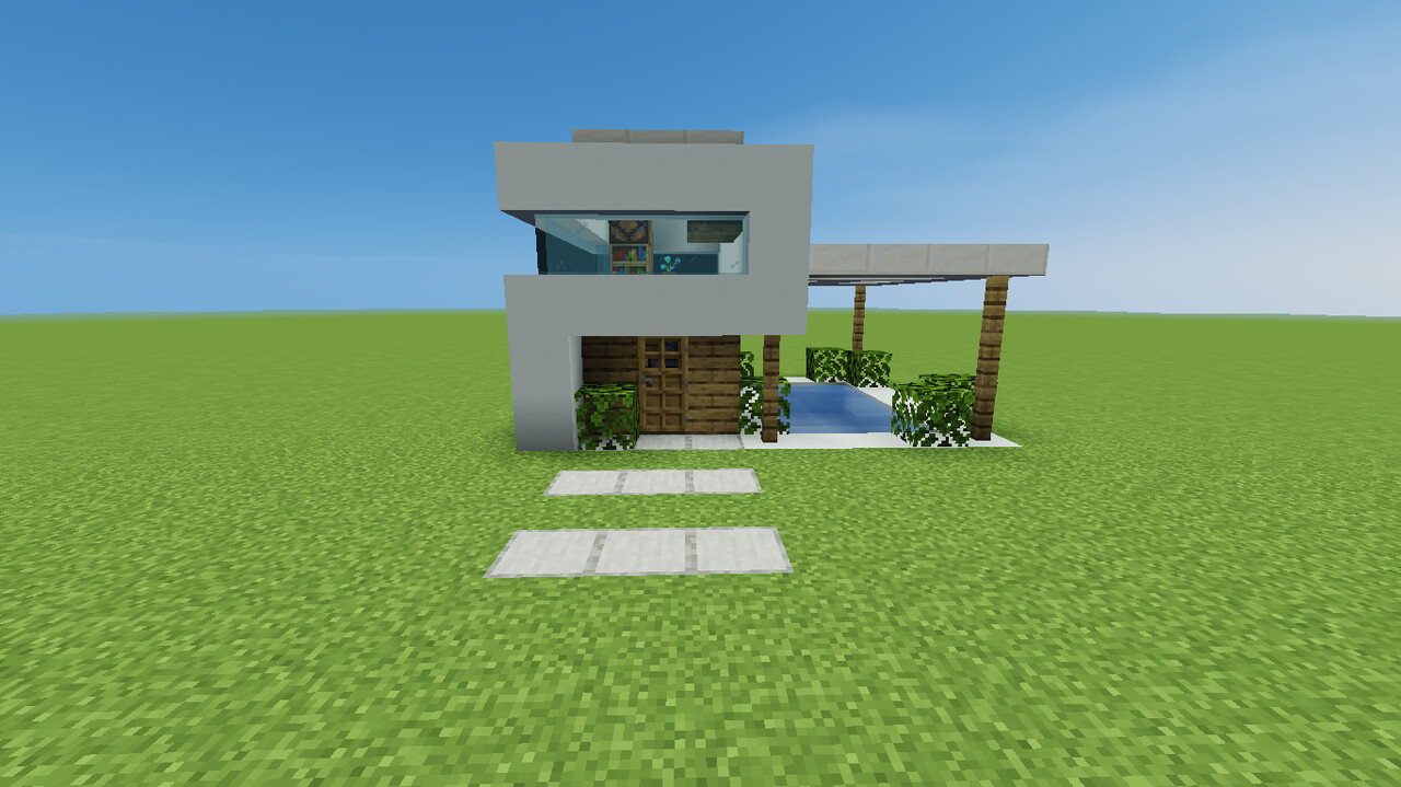 PEQUEÑA CASA MODERNA/SMALL MODERN HOUSE Minecraft Map