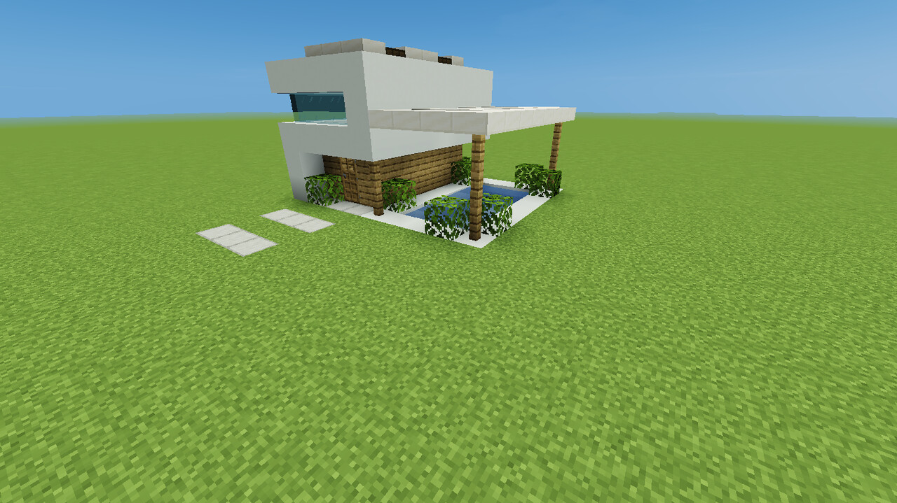 PEQUEÑA CASA MODERNA/SMALL MODERN HOUSE Minecraft Map