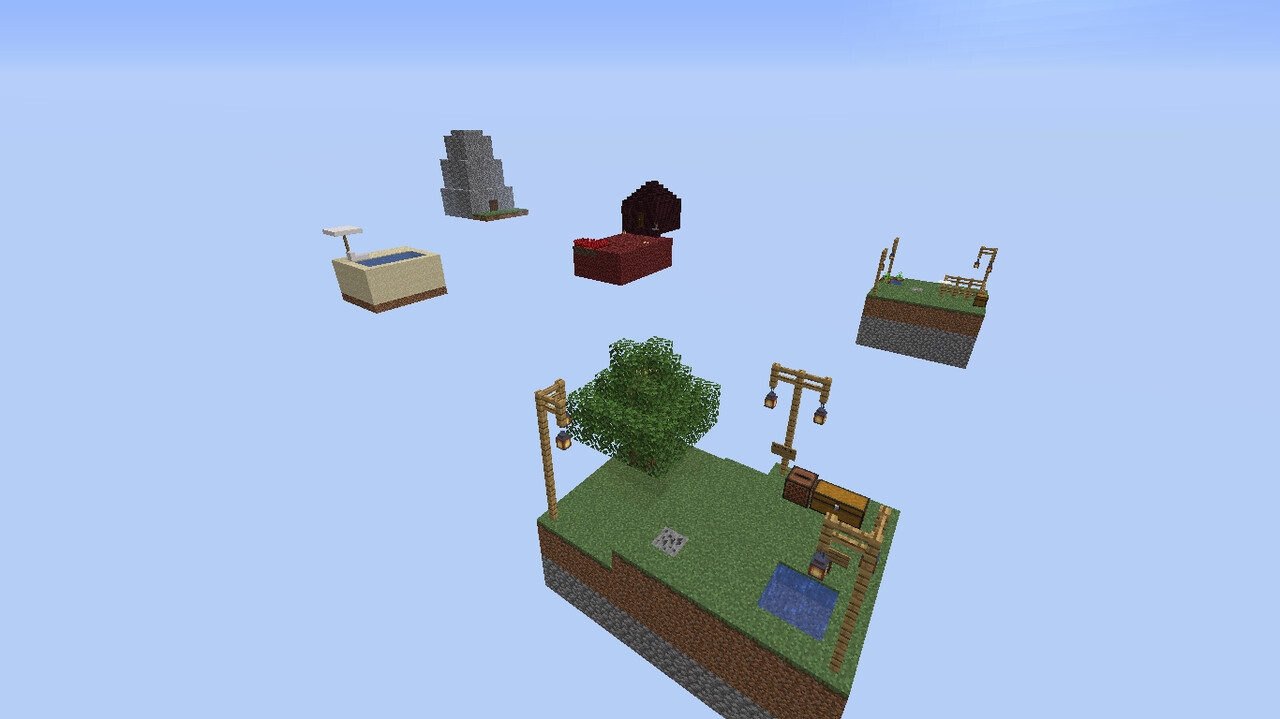 sky block original (update) Minecraft Map
