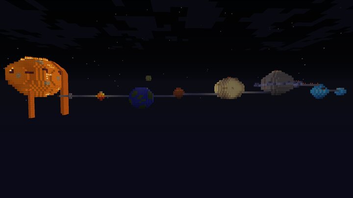 GMN's Solar System Minecraft Map