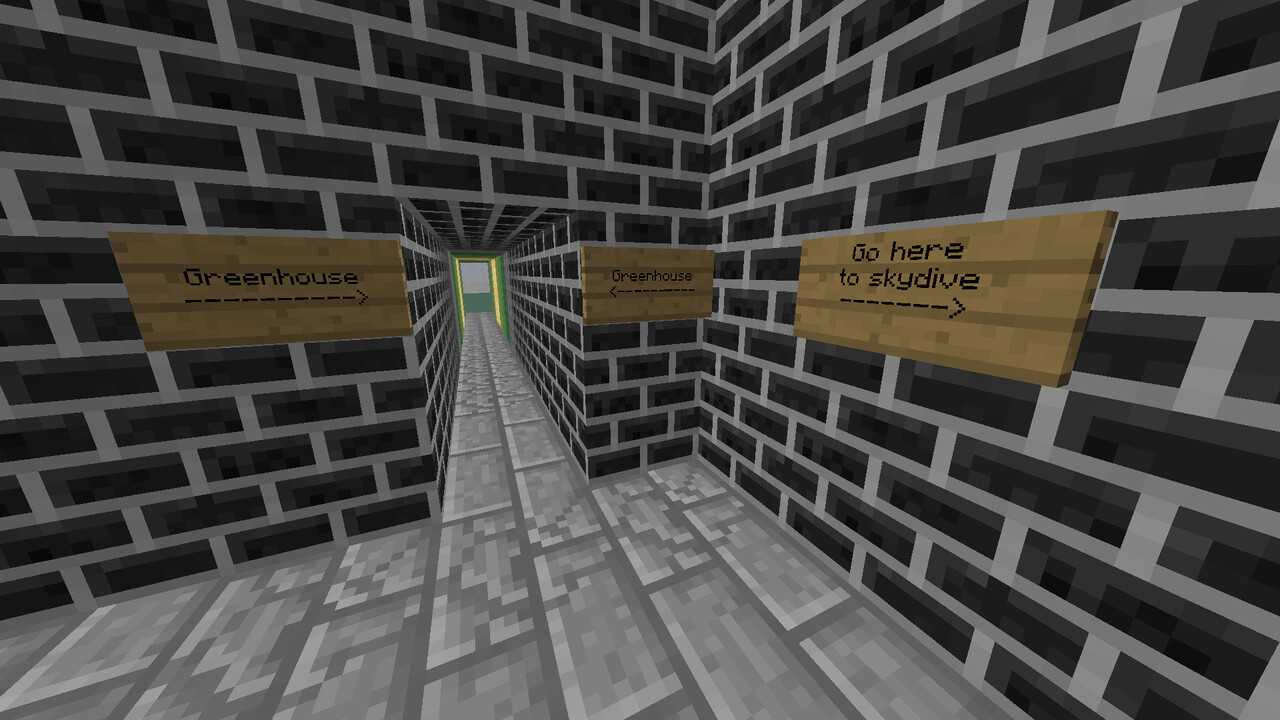 Minecraft Skydiving (1.12.2) (READ DESC BEFORE DOWNLOADING) Minecraft Map