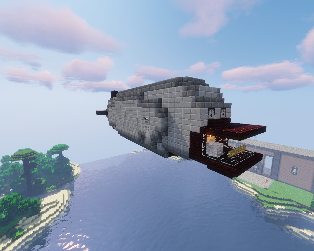 Imperial navy Torpedo Corvette (L-Corp.) for movecraft Minecraft Map