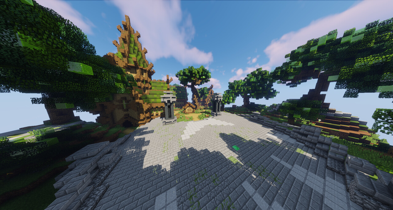 🌴 Simple Hub Island 🌴 Minecraft Map