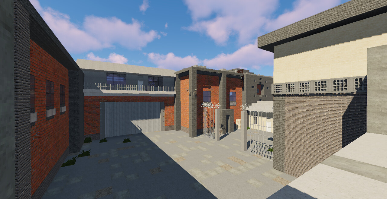the walking dead's prison (schematic) Minecraft Map