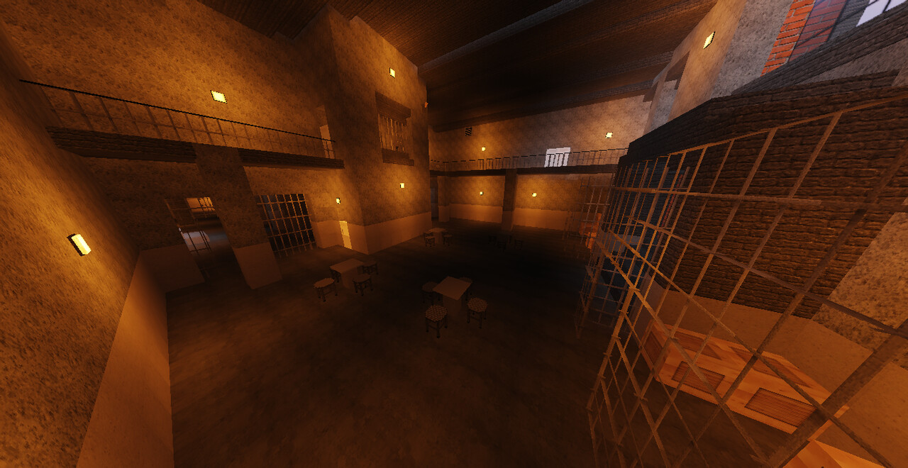 the walking dead's prison (schematic) Minecraft Map