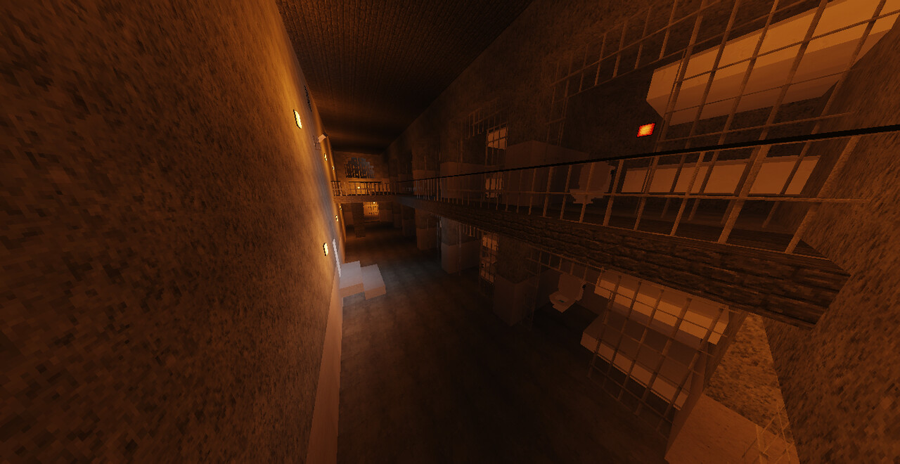the walking dead's prison (schematic) Minecraft Map