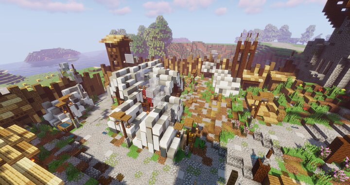 Fortified outpost Stromfort Minecraft Map