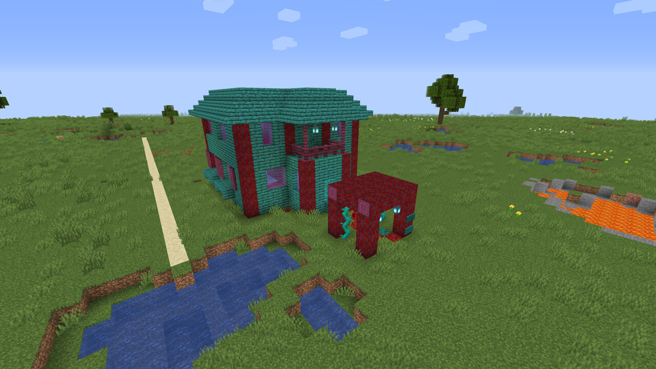 Player Built Houses Minecraft Map