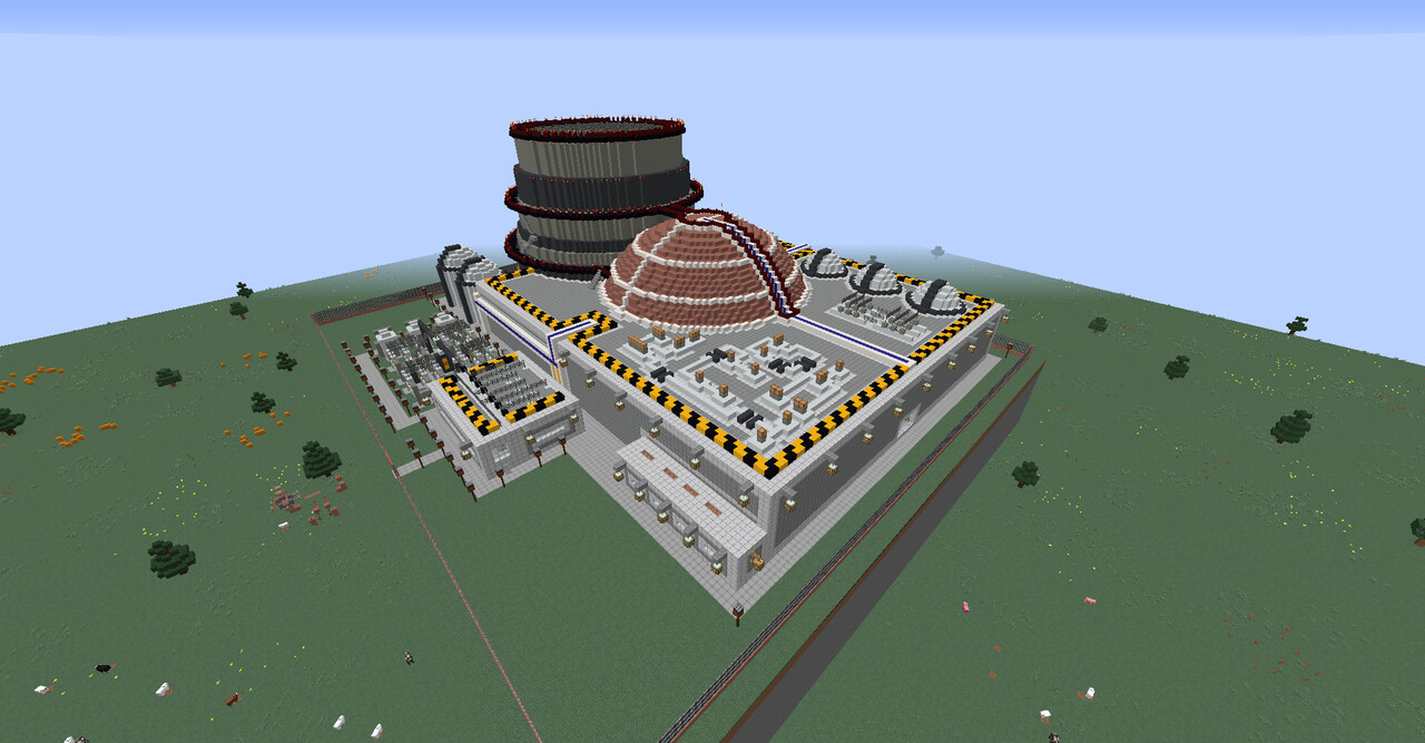 Power Plant reactor Update 1.16 Minecraft Map