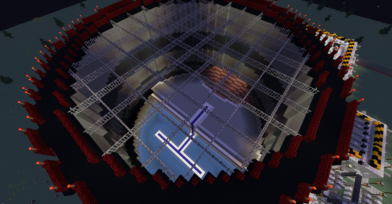 Power Plant reactor Update 1.16 Minecraft Map