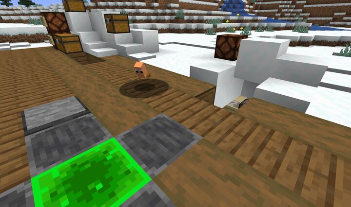 Banjo-Kazooie Twinklies' Journey Minigame Minecraft Map