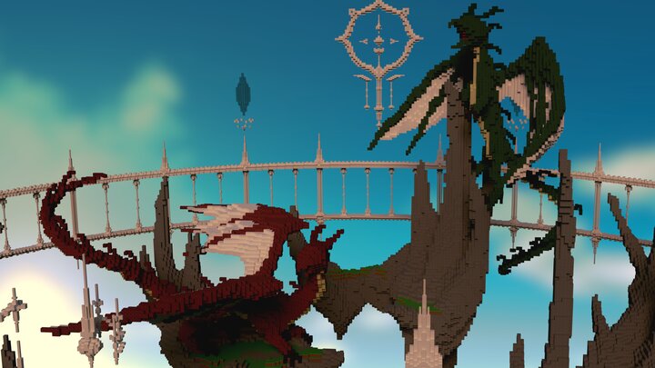 Dragon's sanctuary Minecraft Map