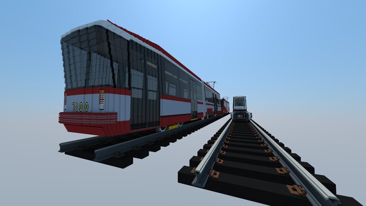Tram LVS97A2 Minecraft Map