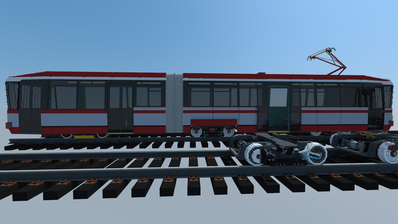 Tram LVS97A2 Minecraft Map