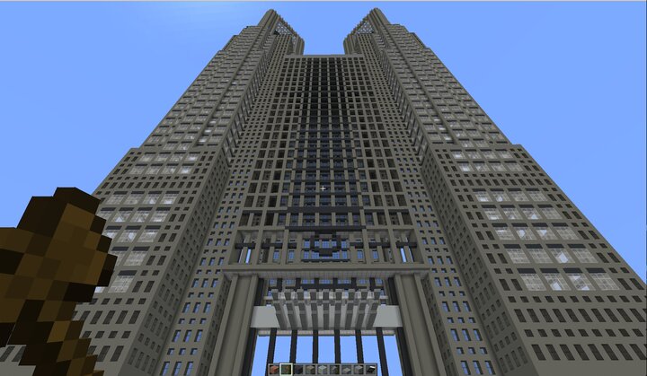Tokyo Metropolitan Government Building Minecraft Map