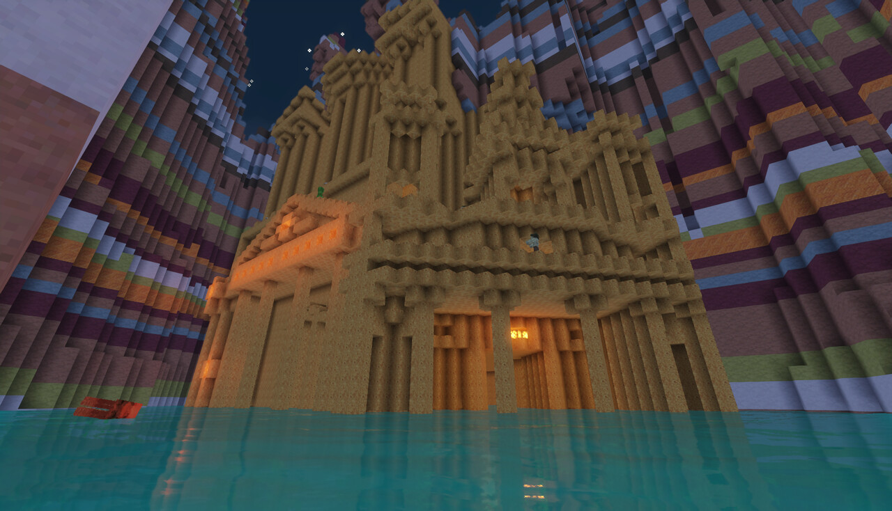 Ruins of the City of Petra Minecraft Map