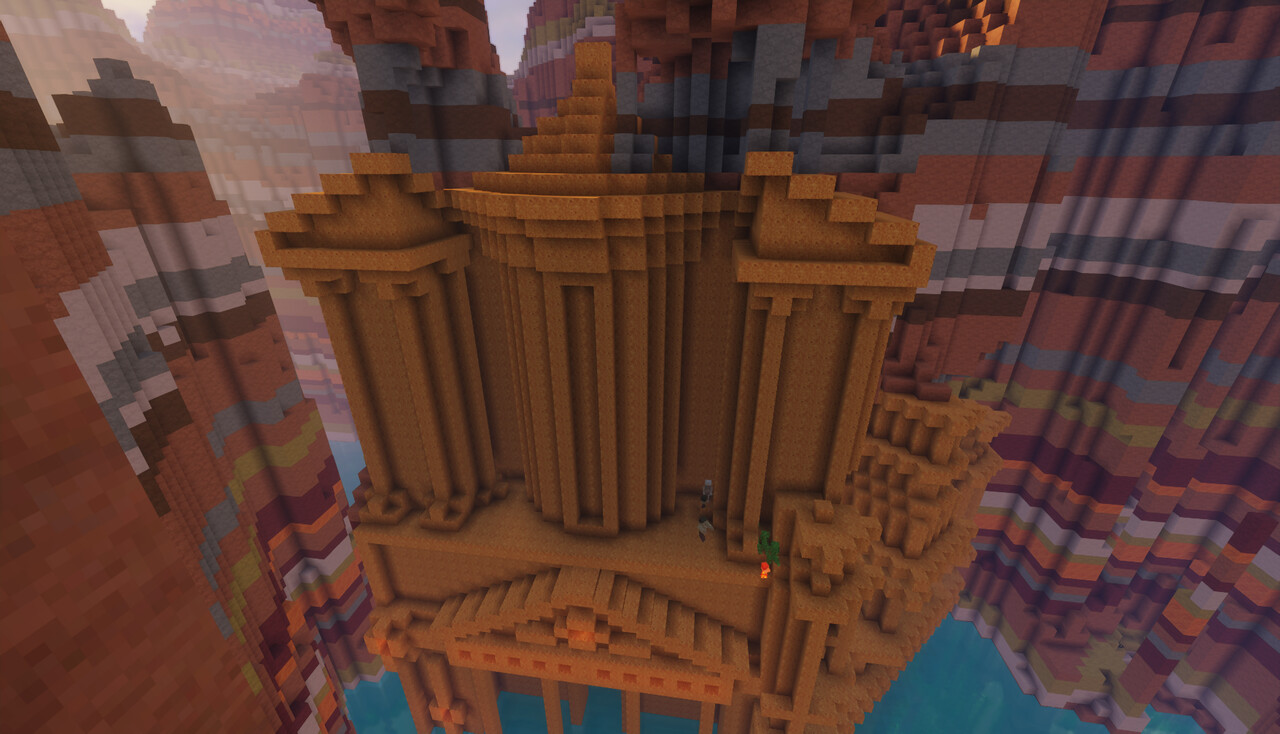 Ruins of the City of Petra Minecraft Map