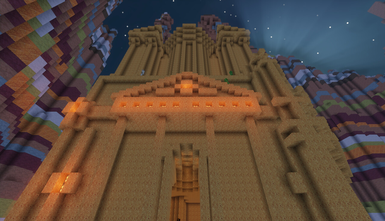 Ruins of the City of Petra Minecraft Map