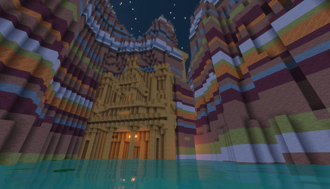 Ruins of the City of Petra Minecraft Map