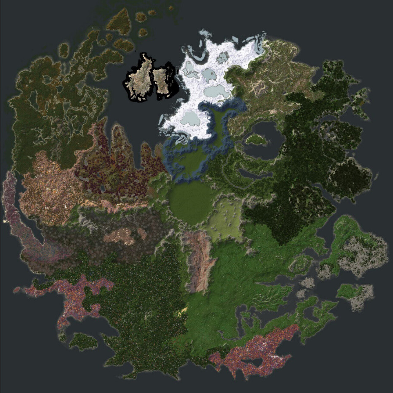 Spirit world from the Avatar universe last airbender - 10000x10000 ...