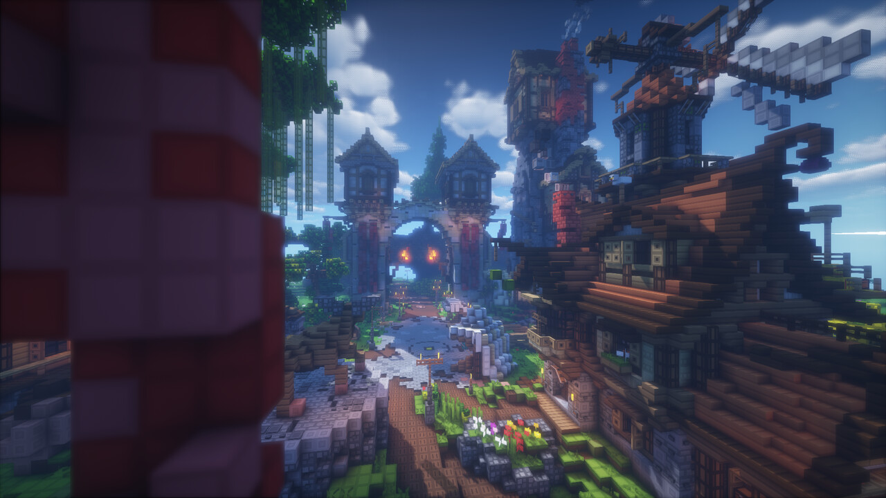 New Survival spawn for infinityheroes.space Minecraft Map