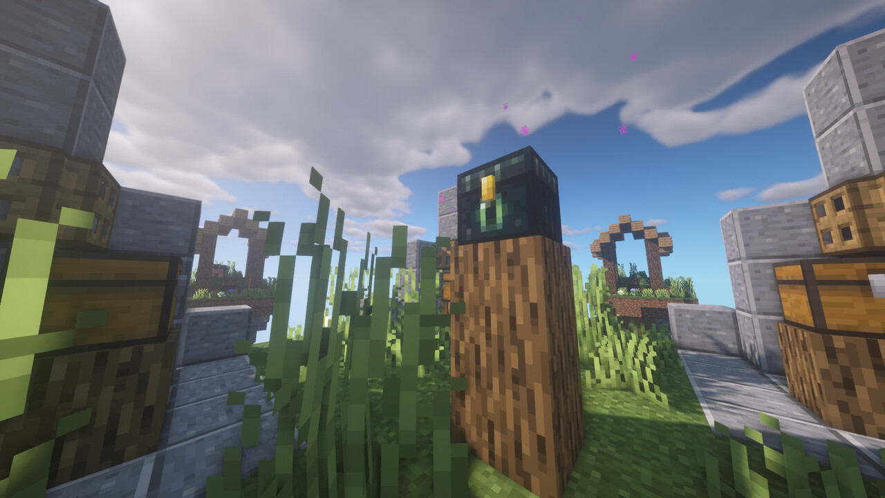 How to build a simple skywars map ? Minecraft Map