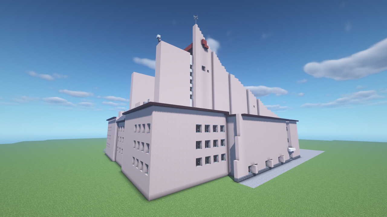 Omsk`s musical theatre Minecraft Map