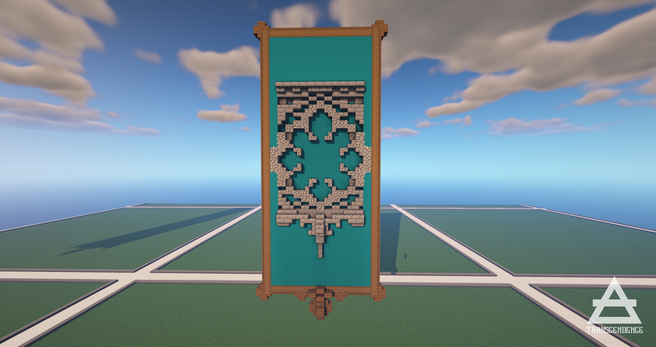 Gothic Rose Window with Tracery Minecraft Map