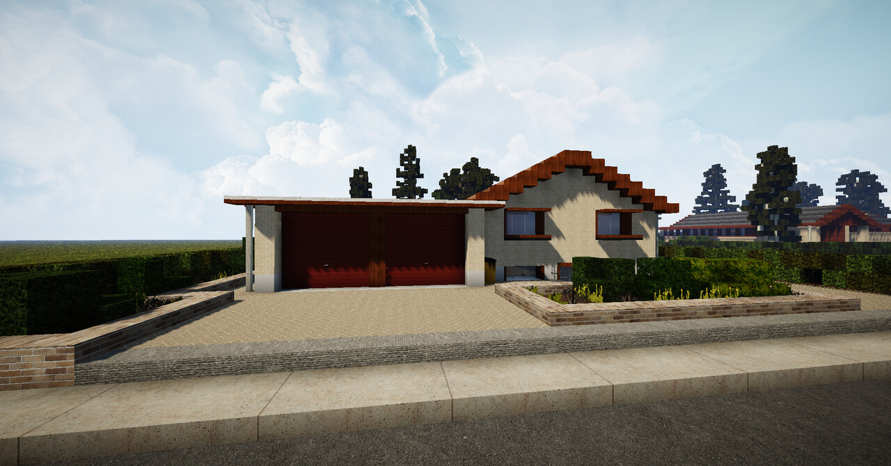 Danish 60's House #2 | TRS | Østervangen 8, 9240 Nibe Minecraft Map