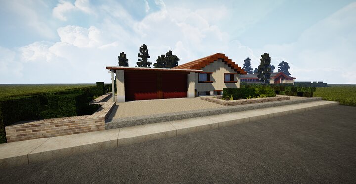 Danish 60's House #2 | TRS | Østervangen 8, 9240 Nibe Minecraft Map