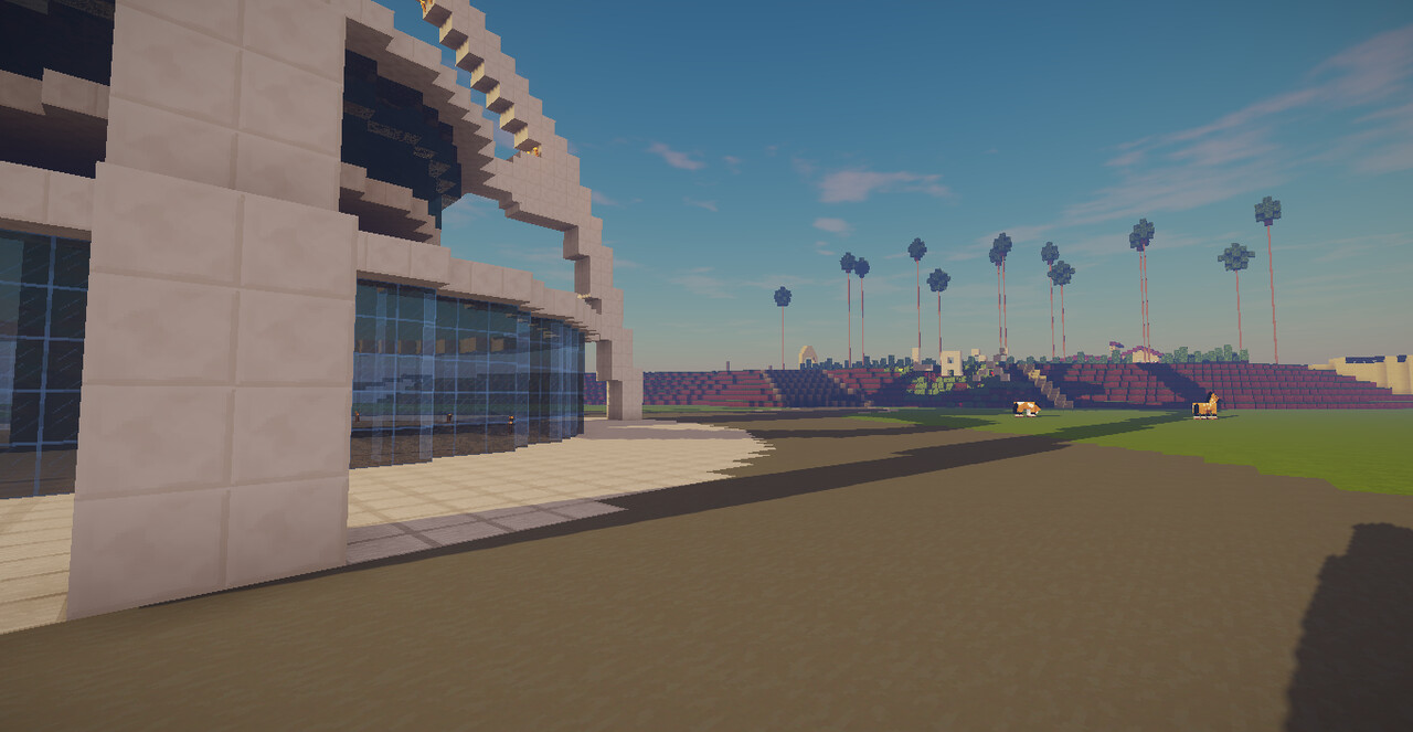 Inglewood, LAX - LA Map Minecraft Map