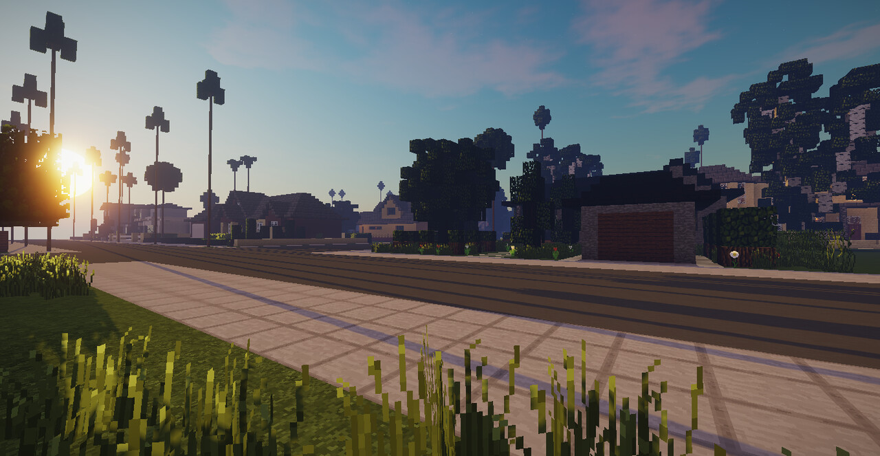 Inglewood, LAX - LA Map Minecraft Map