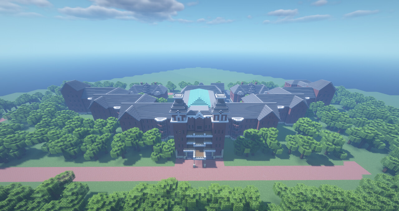 The Ridges at Ohio University Minecraft Map