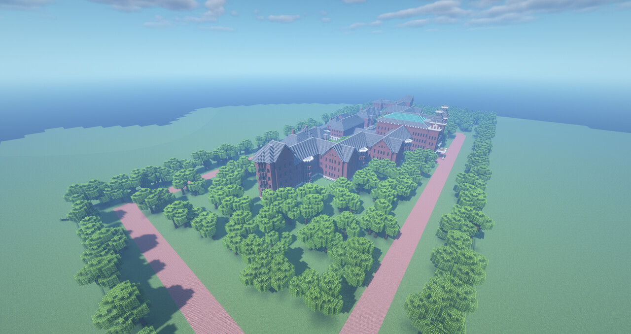 The Ridges at Ohio University Minecraft Map