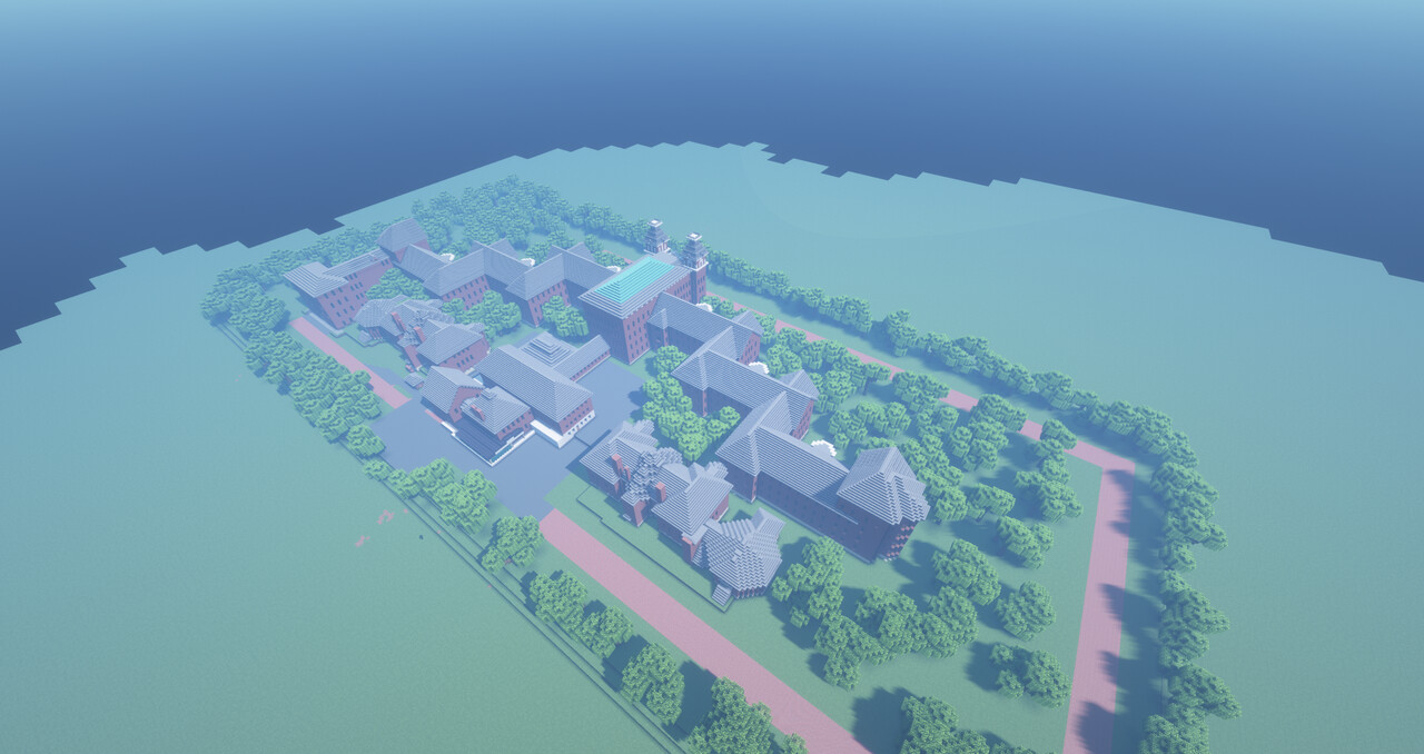 The Ridges at Ohio University Minecraft Map