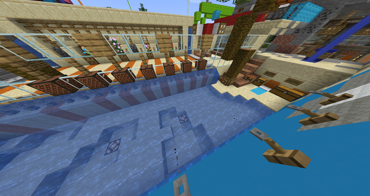 Duo co-op adventure - The wall Minecraft Map