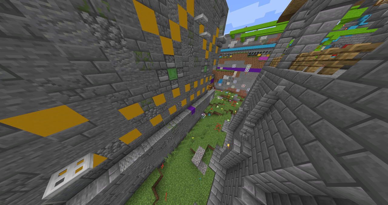 Duo co-op adventure - The wall Minecraft Map