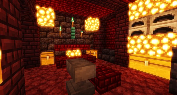 Demonic Nether Blacksmith Minecraft Map