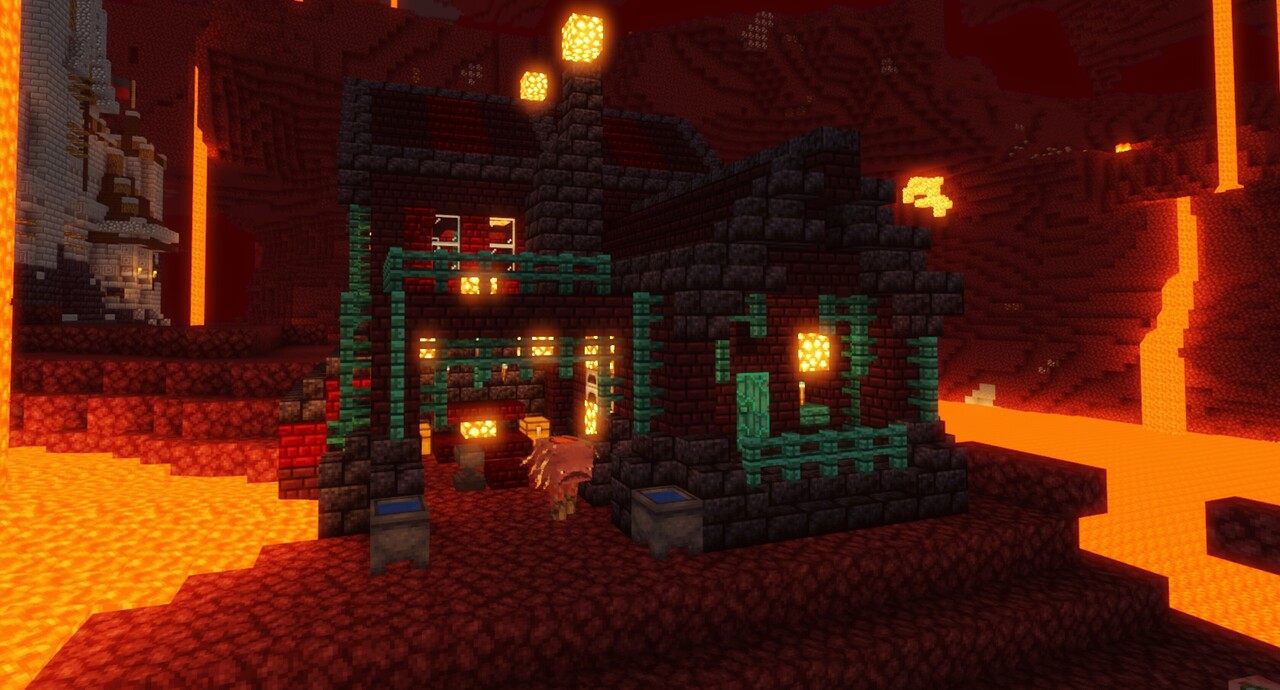 Demonic Nether Blacksmith Minecraft Map