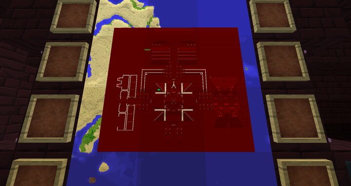 Nether Brick Central Citadel Minecraft Map