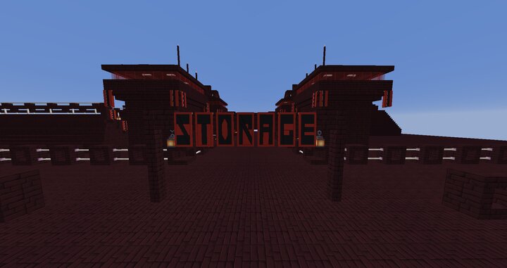 Nether Brick Central Citadel Minecraft Map