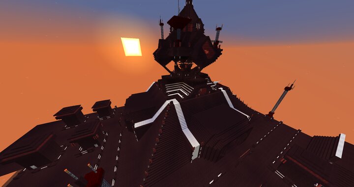 Nether Brick Central Citadel Minecraft Map