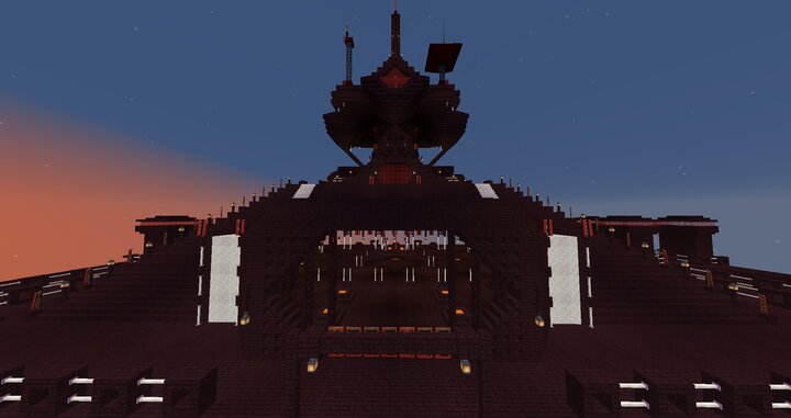 Nether Brick Central Citadel Minecraft Map