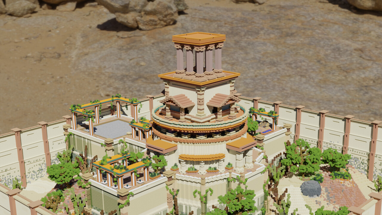 Egyptian Spawn Minecraft Map