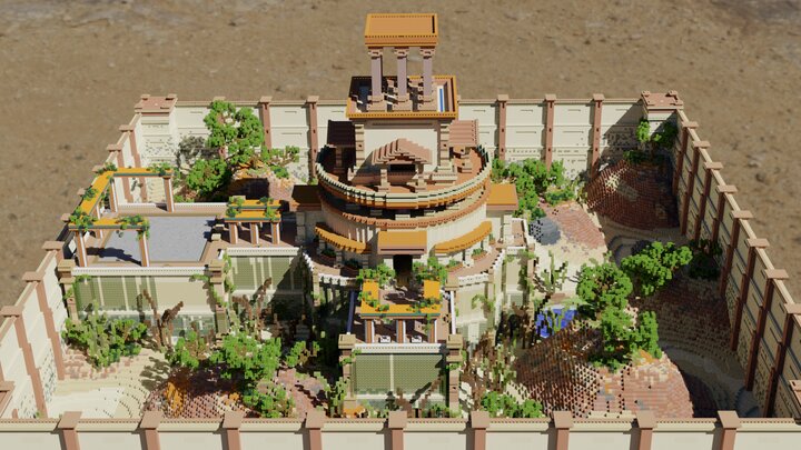 Egyptian Spawn Minecraft Map