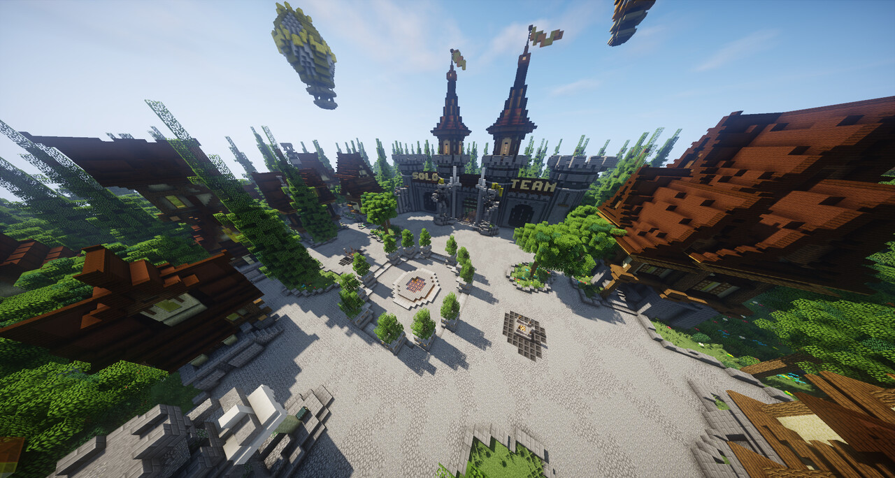 ⭐ EXCLUSIVE ⭐ SamiLog SkyWars - AliensBuilds 🏰 Minecraft Map