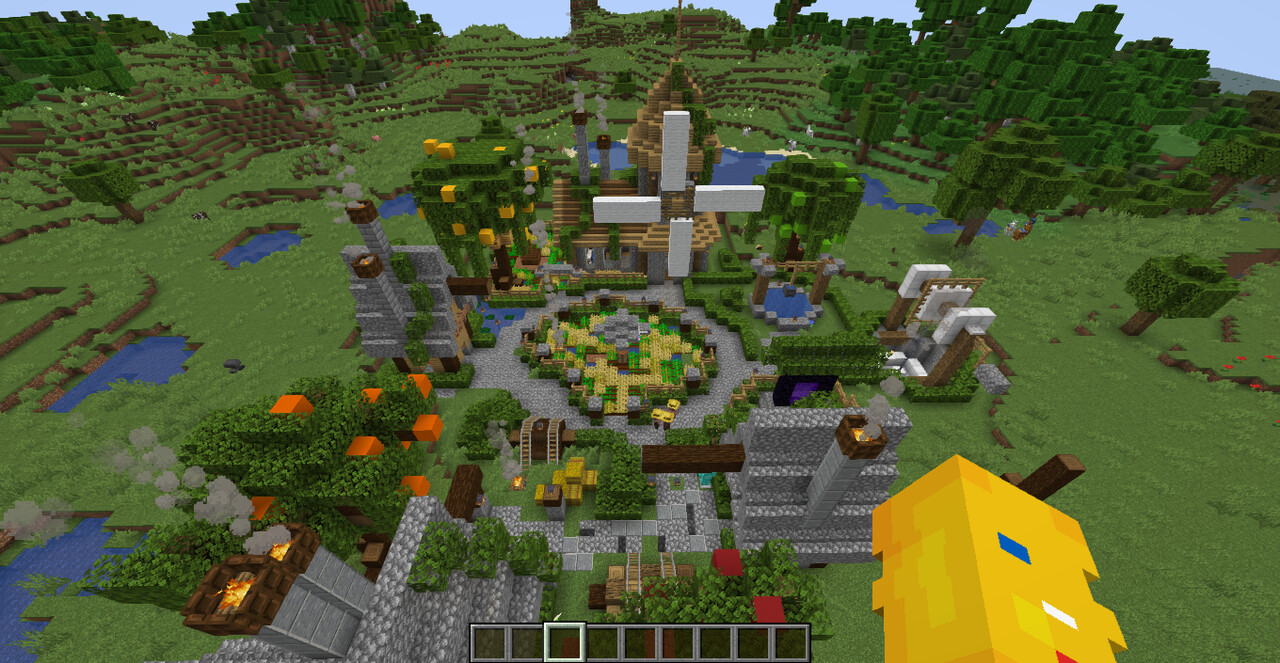Minecraft custom village by Shourjya31 Minecraft Map