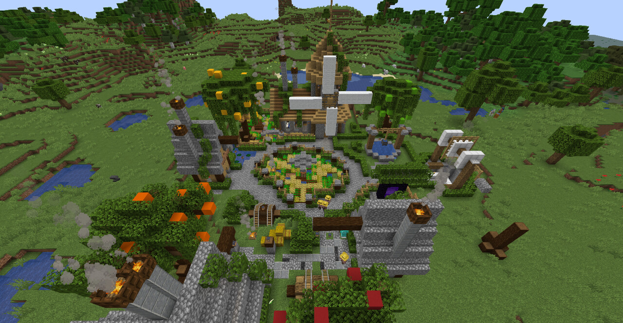 Minecraft custom village by Shourjya31 Minecraft Map